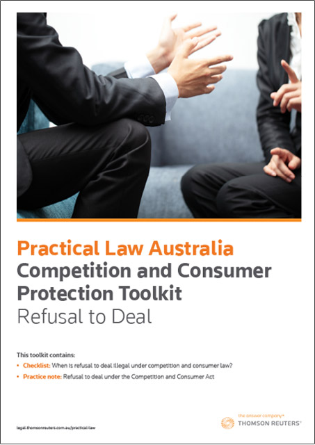 Refusal to Deal Toolkit | Competition Law | Legal Insight